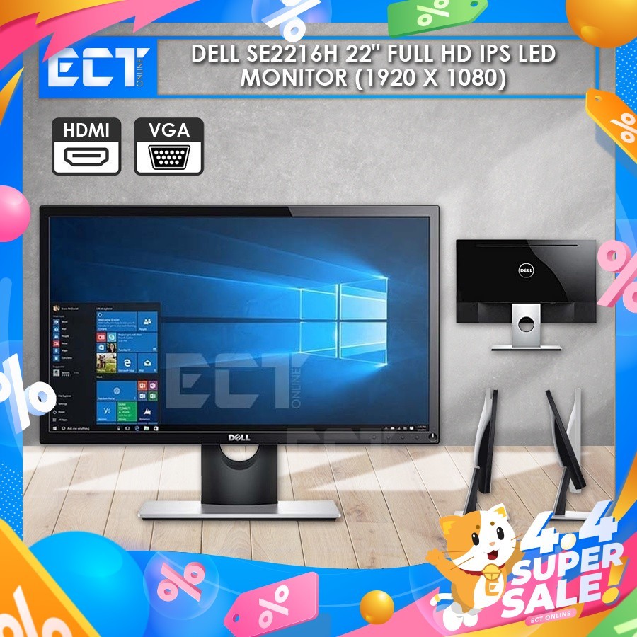 Dell SE2216H 22" Full HD IPS LED Monitor (1920 X 1080) | Shopee Philippines