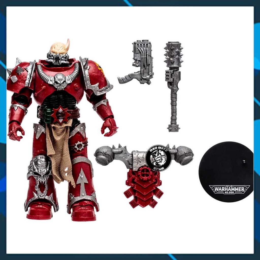 McFarlane Warhammer 40,000 7-inch Chaos Space Marine (Word Bearer ...