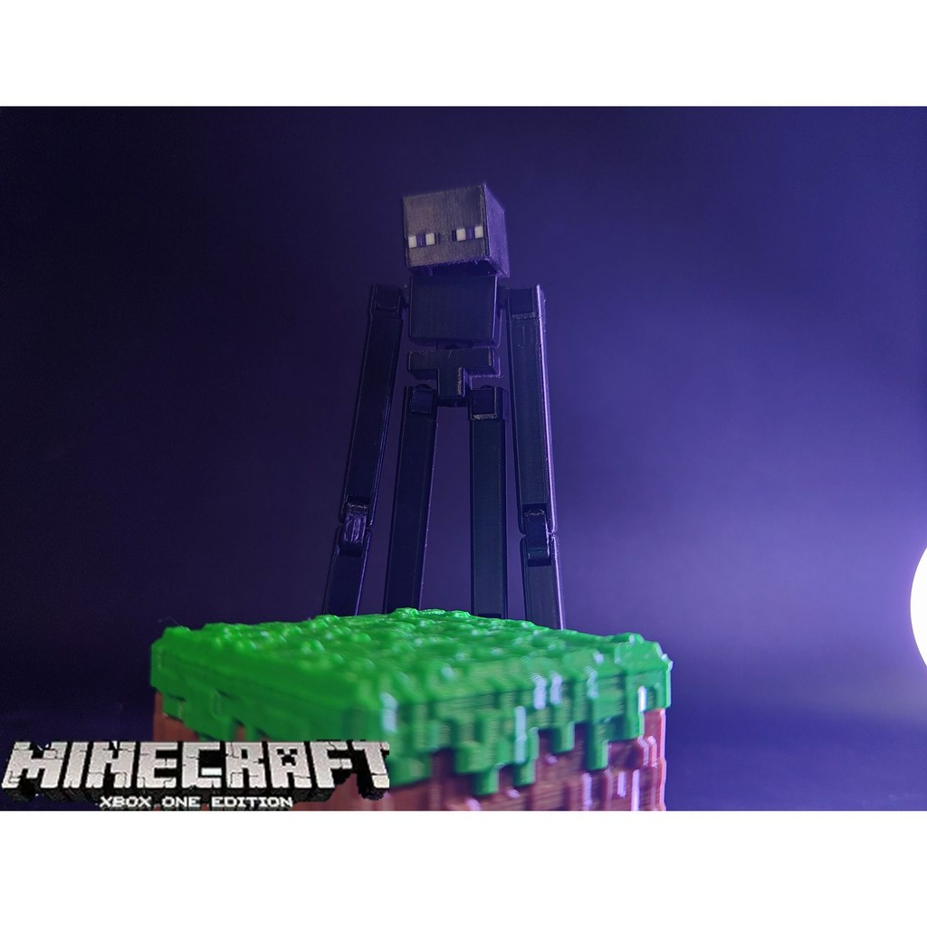 Minecraft Steve Hot-selling Little Black Ending Man Mutant 3d Printing ...
