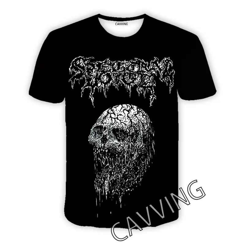 New Fashion Men's 3D Print SPECTRAL VOICE BAND Casual T-shirts Hip Hop ...