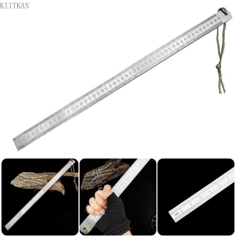 Sturdy Stainless Steel Ruler Measure for Precise Measurement and DIY ...