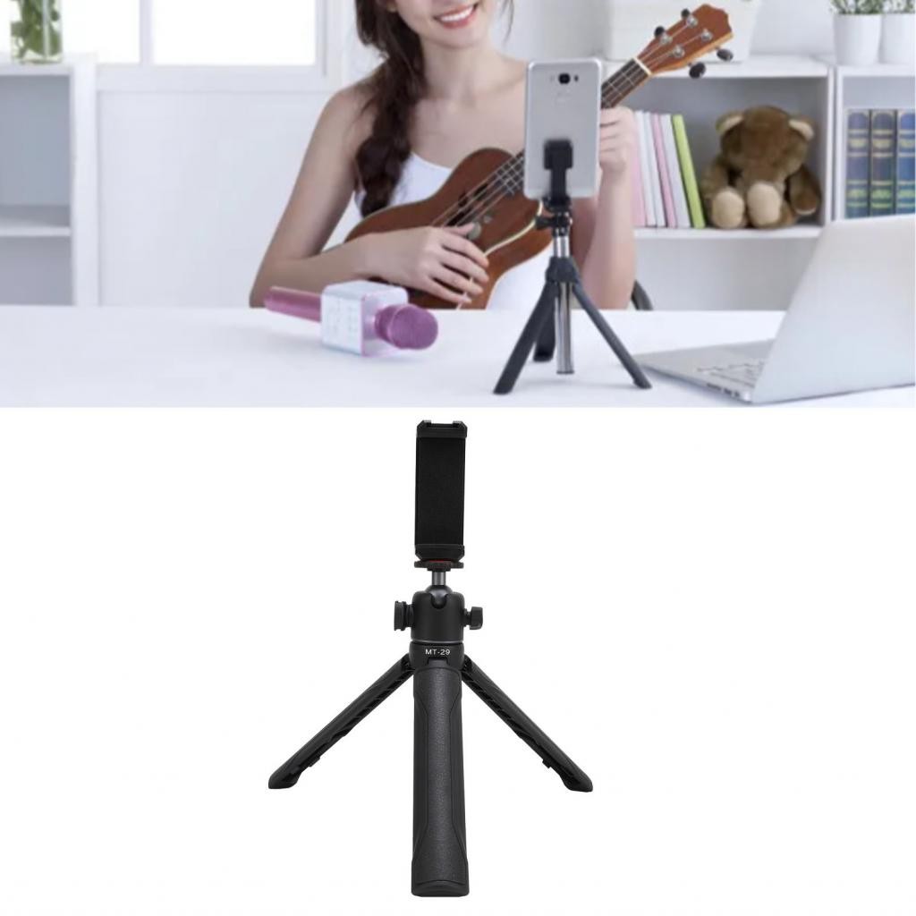 Action Camera Tripod Selfie Stick 1/4 Inch Interface for Vlogging ...