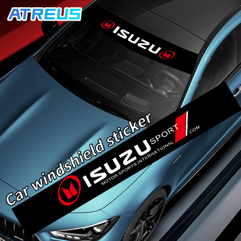 Isuzu Car Front Windscreen Sticker Windshield Stickers Car Front Window ...