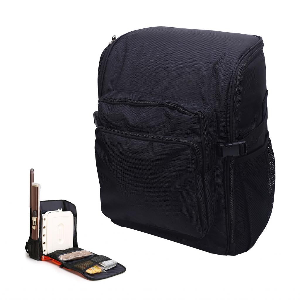 Viviwins Cleaning Backpack Full Open Supplies Bag with Multiple Pockets ...