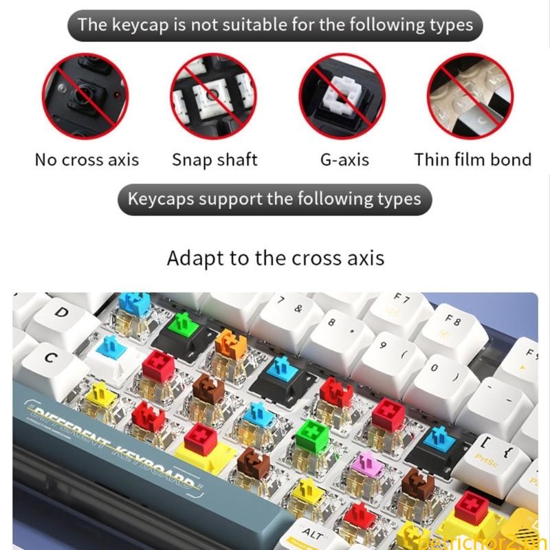 petrichor2.ph Korean Keycaps Set for 61 64 68 75 87 98 104 108 ...