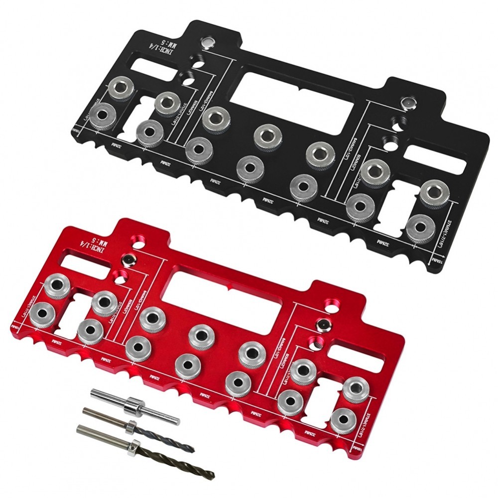 【ONCE+】Complete Shelf Pin Locator Kit with Drill Bits and User Friendly ...