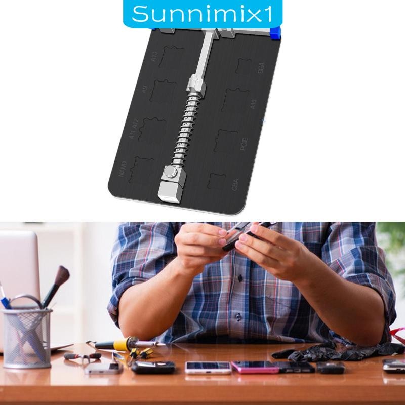 [Sunnimix1] Jig Fixture Clamp Tool PCB Holder Soldering Base Plate ...