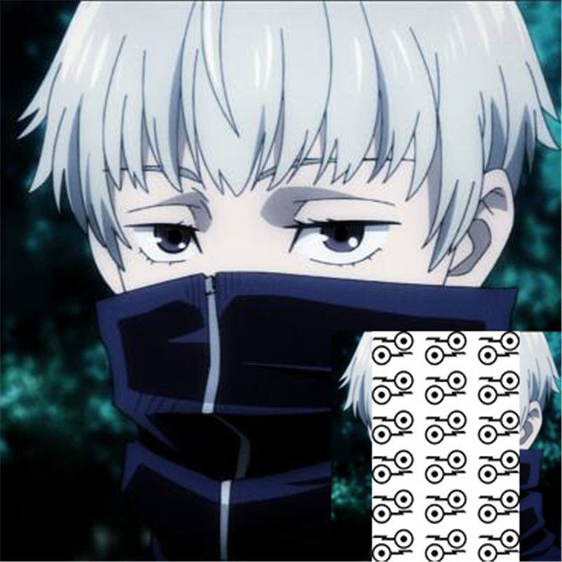Inumaki Toge Sticker Jujutsu Kaisen Tattoo Sticker Toge Inumaki Sticker ...