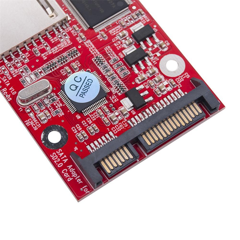 Riser Board 15PIN+7PIN SD To Serial Adapter Card Support 128GB for ...