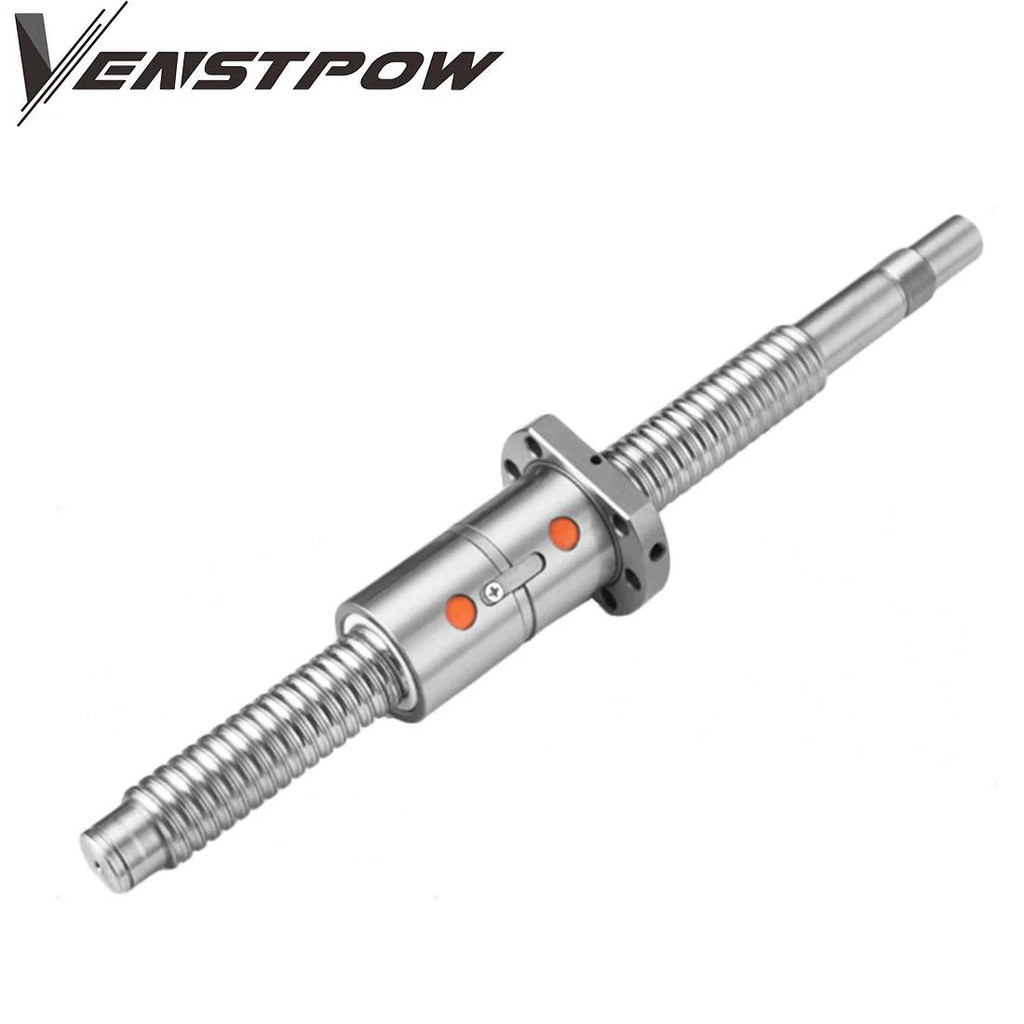 1PC DFU2005 2505 1605 Machined Ballscrew C7 1605 Ball Screw DFU1605 ...