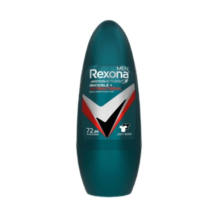Rexona Deo Roll On Men Motionsense Invisible+Antibacterial 45Ml ...