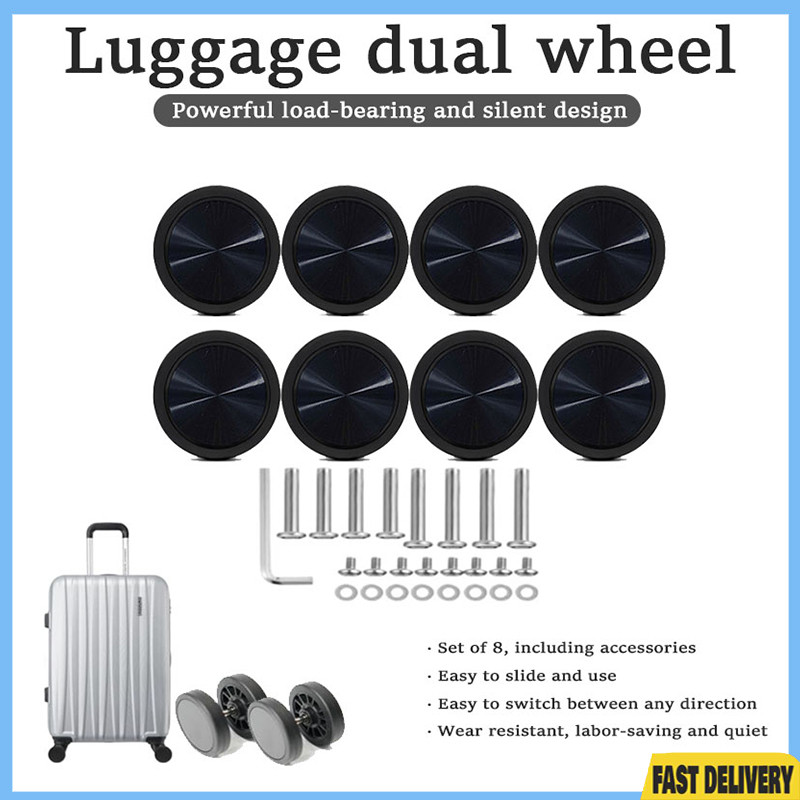 Luggage Accessories Replacement Casters（With Screw) Replacement ...