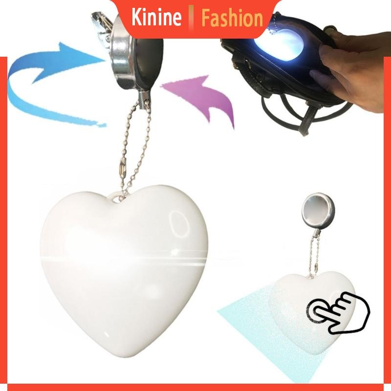 KIN Heart Shape Purse Light Touch Sensors Heart Shape Purse Light ...