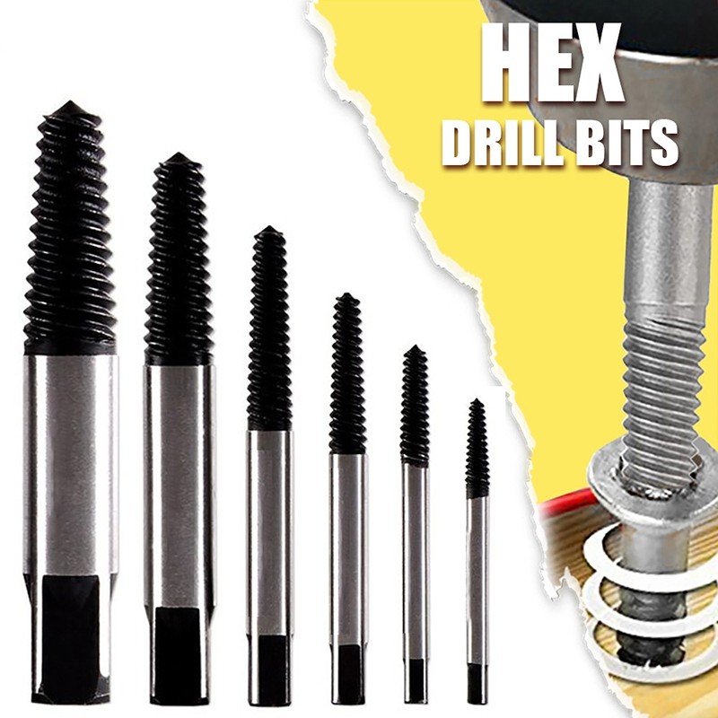 KOVEX Easy Drill Bits Broken Damage Bolt Screw Extractor Remover Puller ...