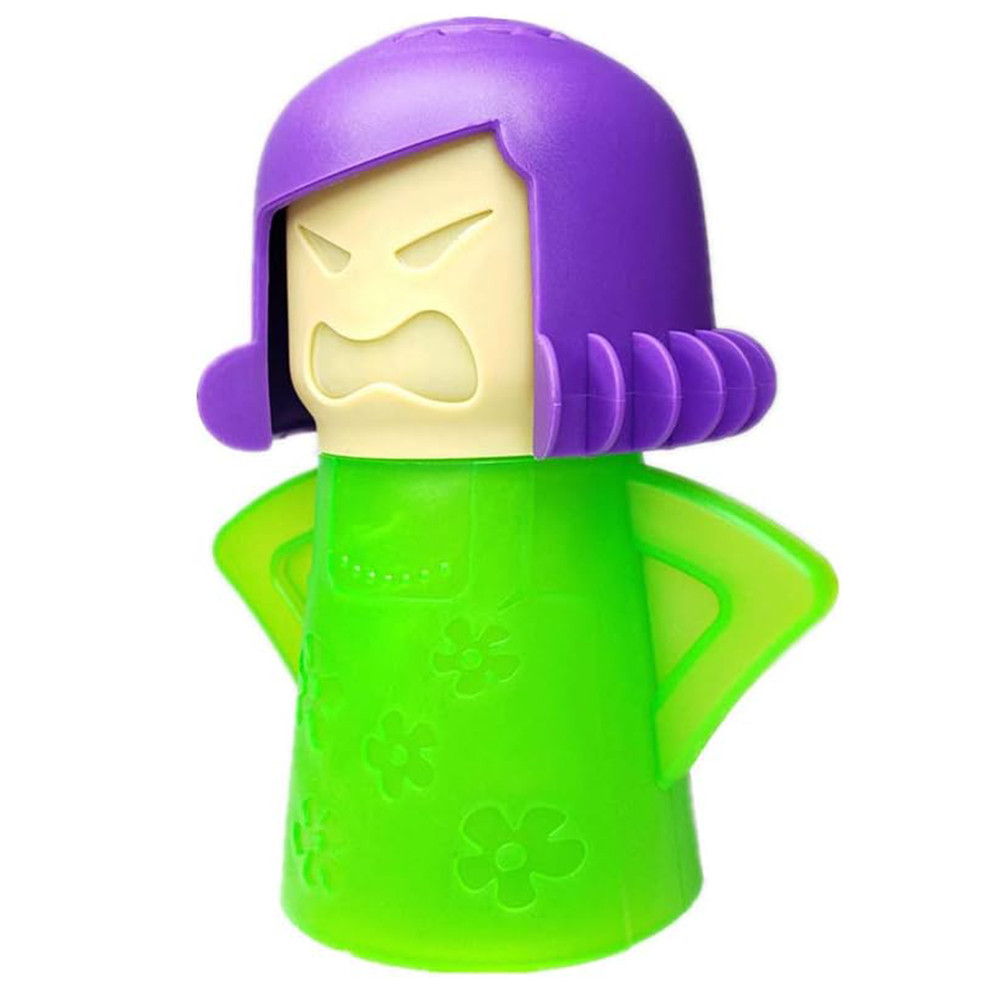 Angry Mama Microwave Oven Steam Cleaner, Just Add Vinegar and Water ...