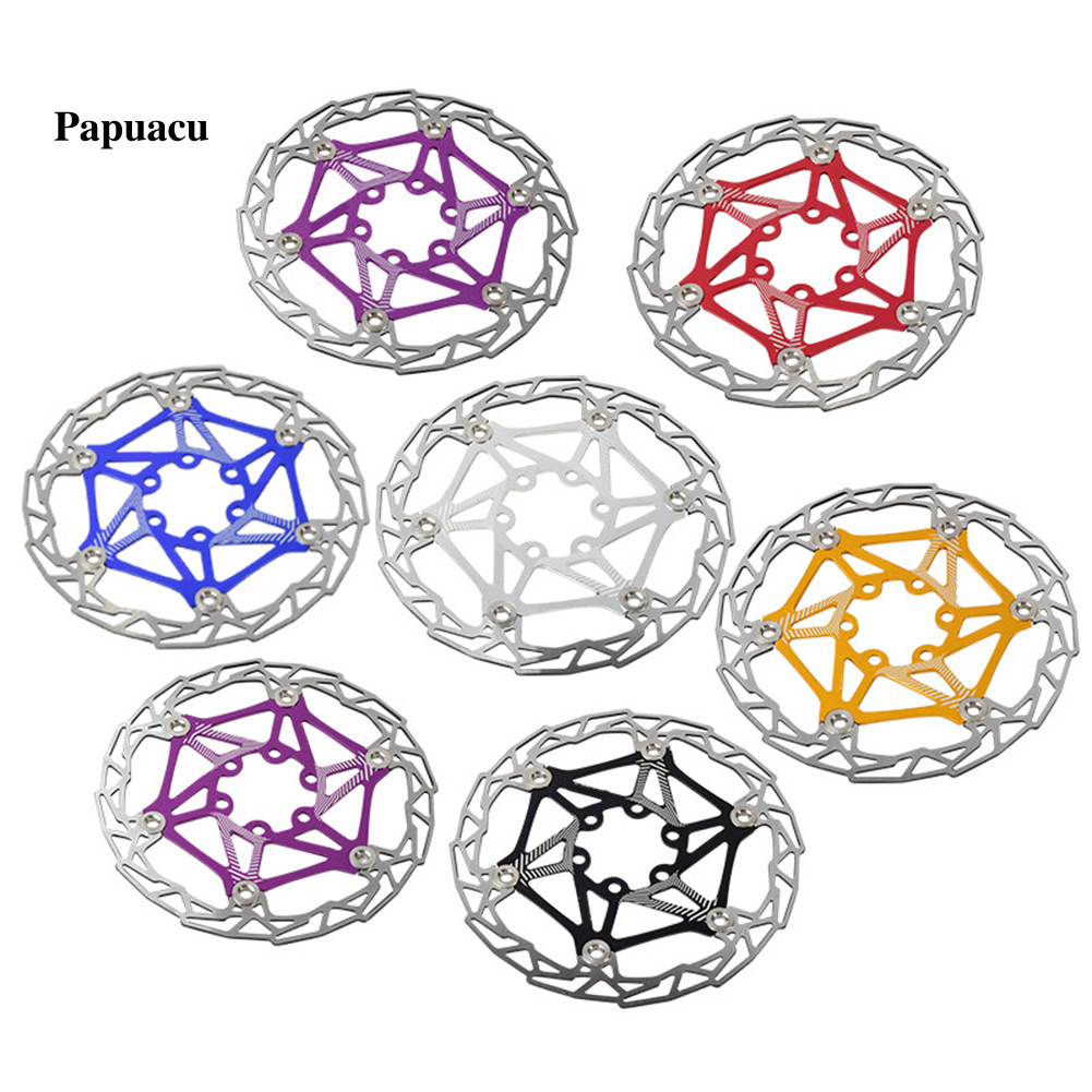 Pau_ Bicycle 160mm MTB Bike Aluminum Alloy Rotor Disc Brake Pad Float ...