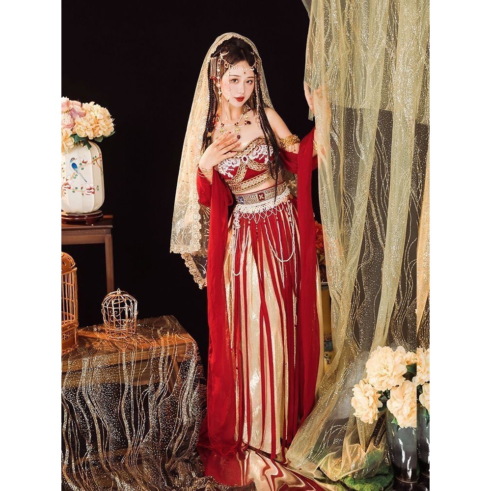 Dunhuang Flying Hanfu New Style Exotic Style Western Princess Dance ...
