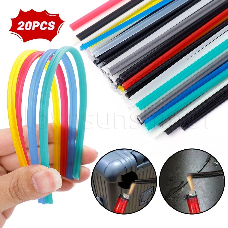 5/10/20Pcs Plastic Welding Rods - Multipurpose Crack Weld Tool - Repair ...