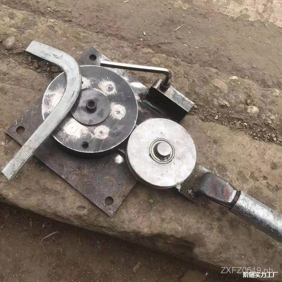 Galvanized Flat Bar Bending Machine40Bending Flat Copper Aluminum Strip ...
