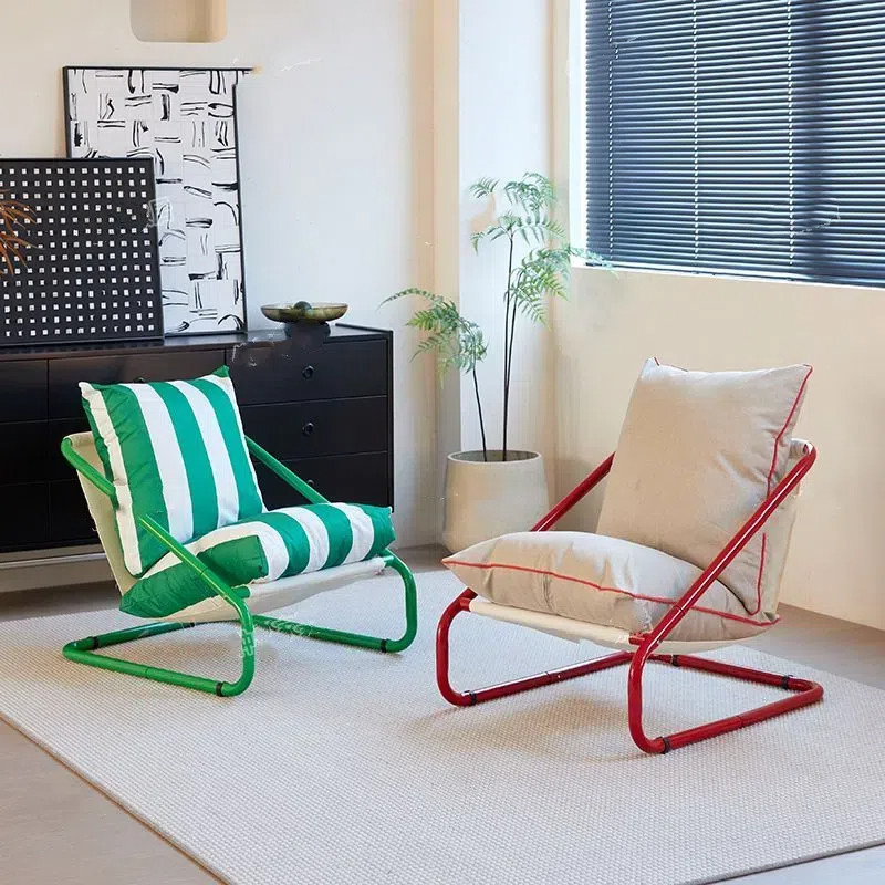 Leisure Chair Lazy Sofa Soft and Fluffy Sleepable Reclining Nordic ...