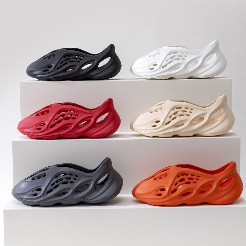 Summer Coconut Shoes Hole Shoes Outer Wear Men's Slippers Anti-Slip Men ...