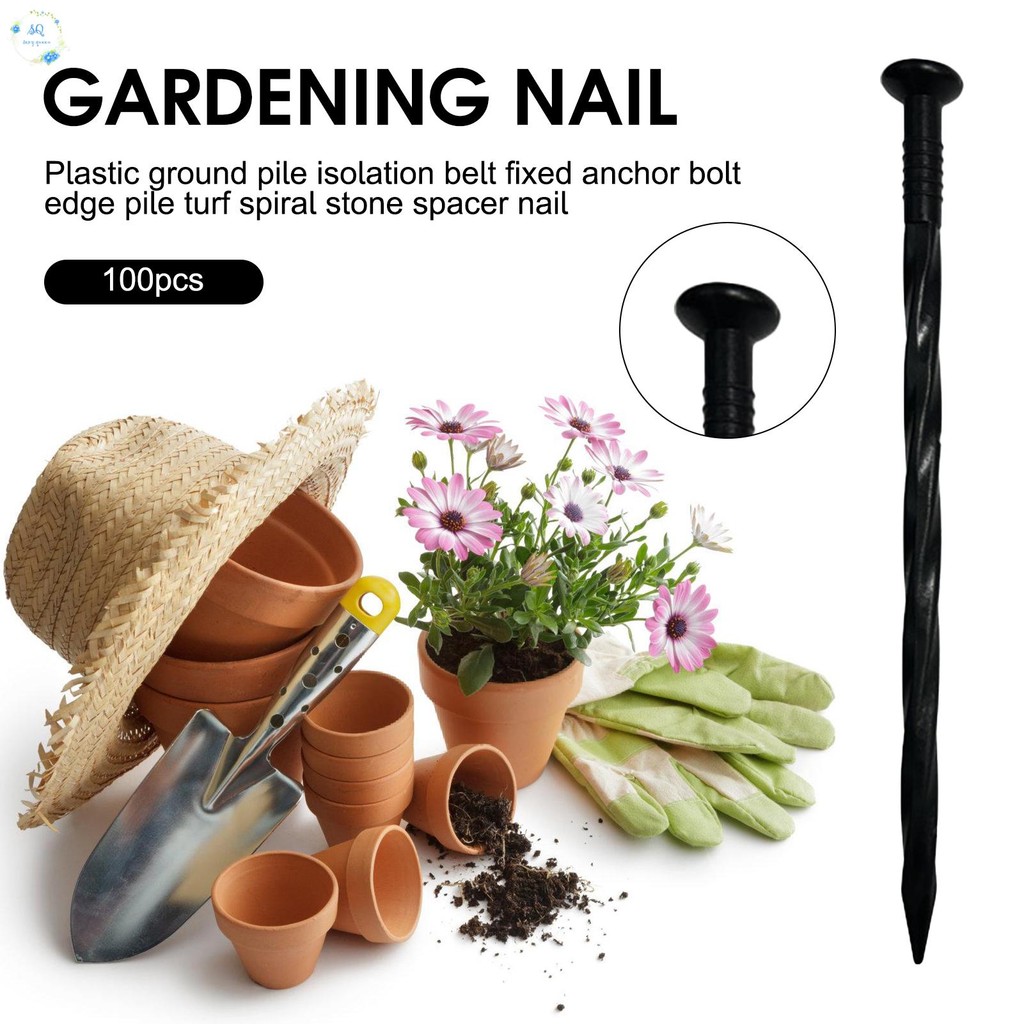 Landscape Lawn Edging Border Nails with Screw Design More Stable Nails ...