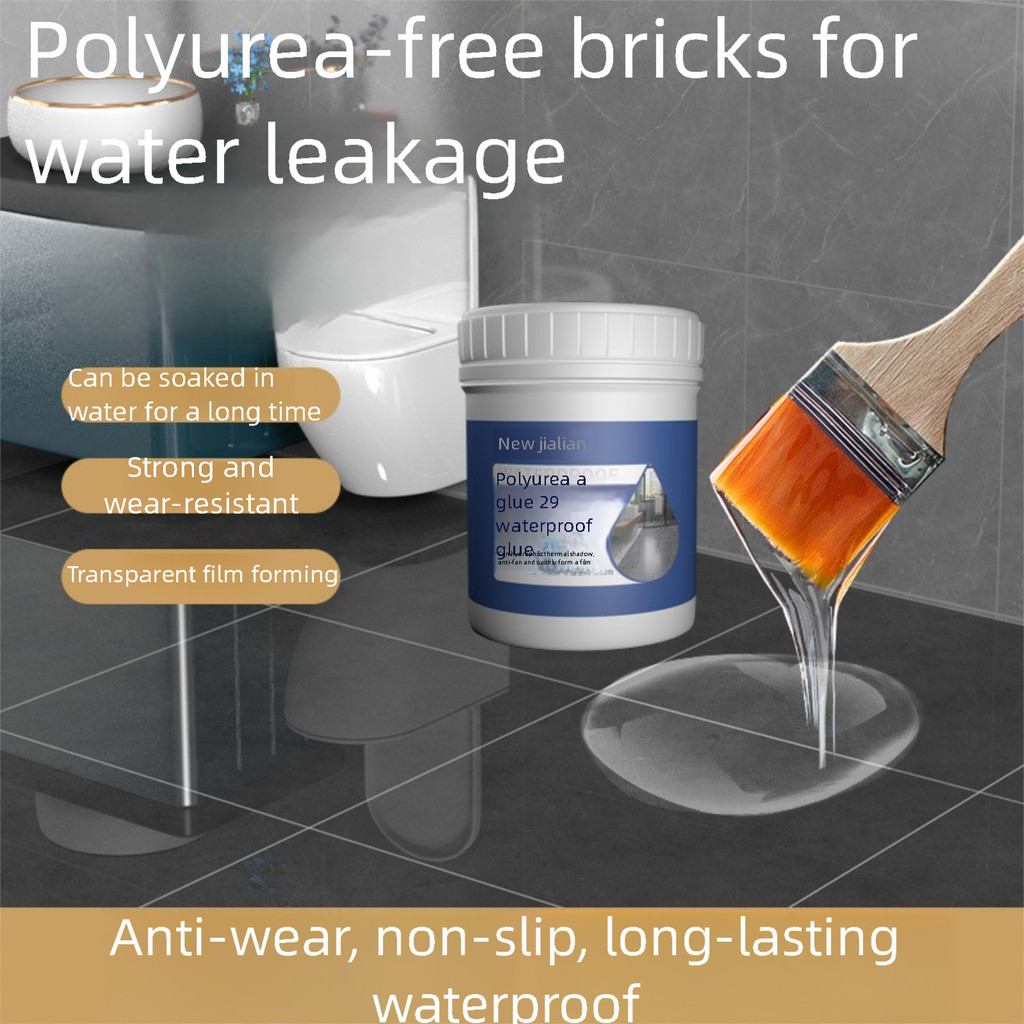 Waterproof Adhesive for Bathroom Tile Leak Repair, No-Drill Penetrating ...