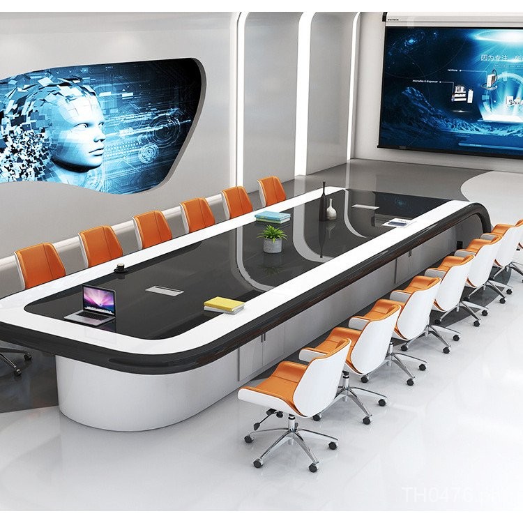 Long Table Combination Creative Table and Chair Conference Table ...