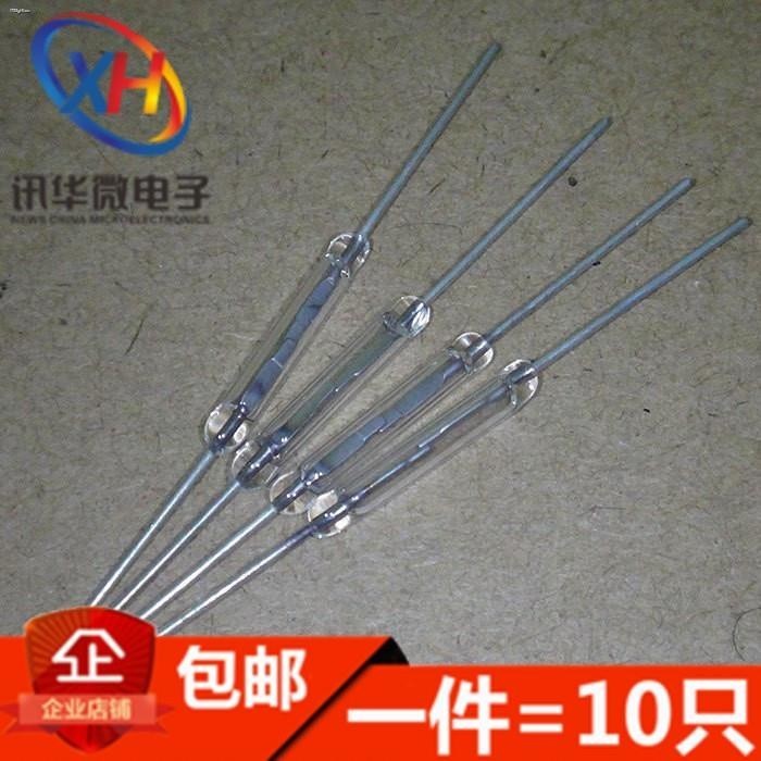 Y213 Magnetic control switch 2*14mm transparent reed switch reed switch ...