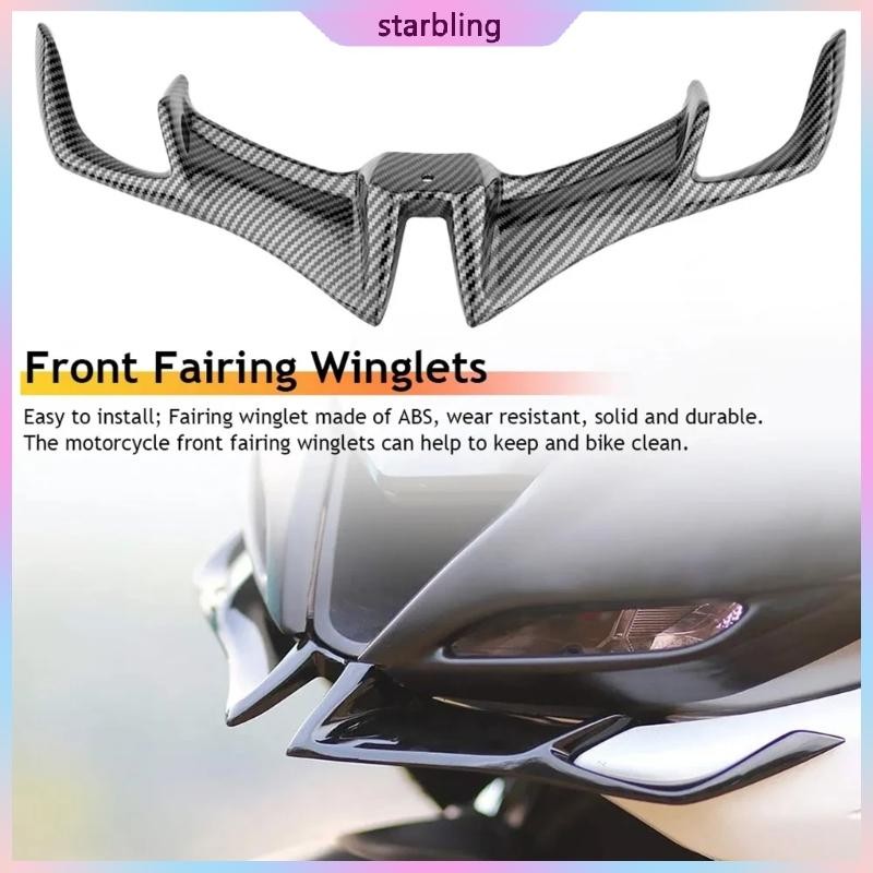 Star Motorcycle Front Fairing Winglets Aerodynamic Wing Cover Trim ...