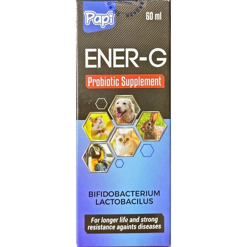 Papi Ener-G Probiotic Food Supplement For Pets 60ml | Shopee Philippines