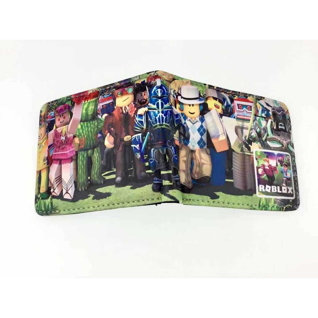 Cartoon Cartoon Wallet Coin Purse Card Holder ROBLOX Virtual Game ...