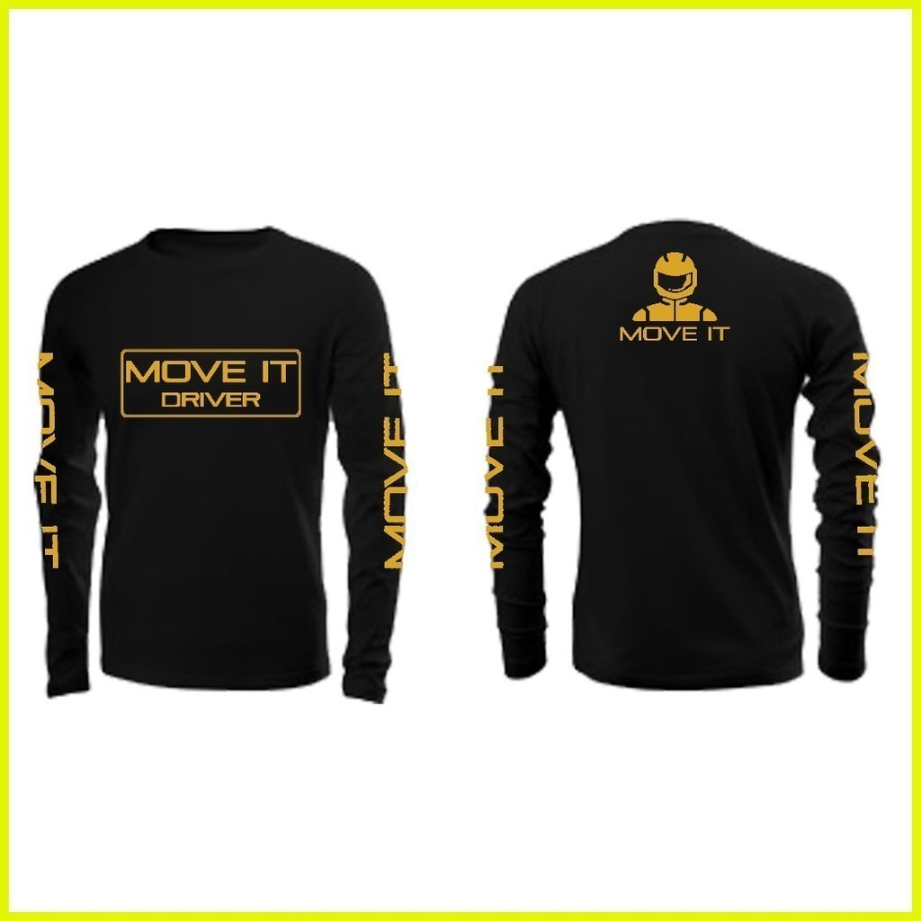 ஐ ஐ Move It Move It Motorcycle Rider Delivery Long Sleeve Drifit Shirt ...