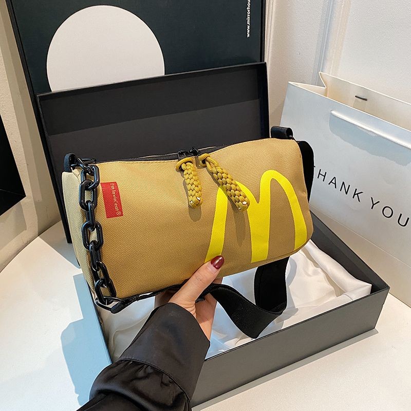 Linksome McDonald's Crossbody Bag with Chain Shoulder Strap Casual ...