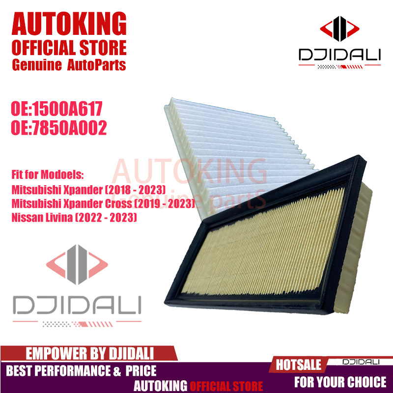 Bundle Sales Air Filter and Aircon Cabin Filter for Mitsubishi Xpander ...