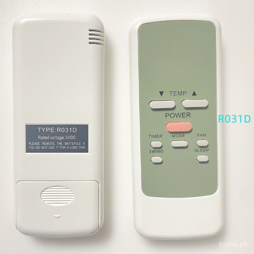 Original Remote Control R031D R031E Fits Midea Hitachi Kelvinator ...