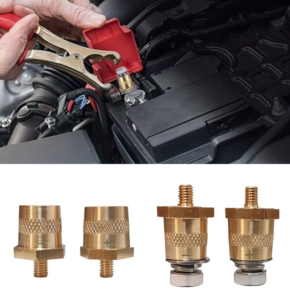 Sleek Design Brass Battery Poles with Reliable Electrical Conductivity ...