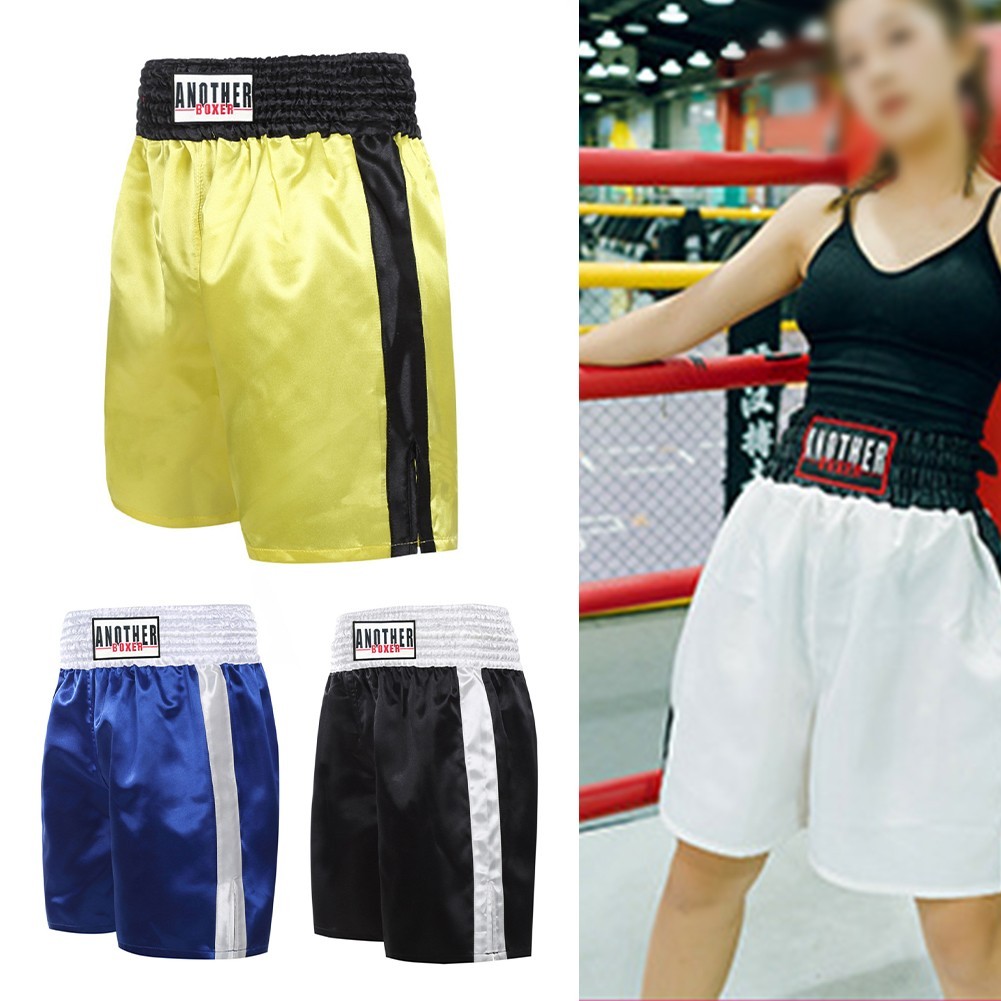 Boxing Shorts Comfortable Materials Durable Fiber Blend Intense ...