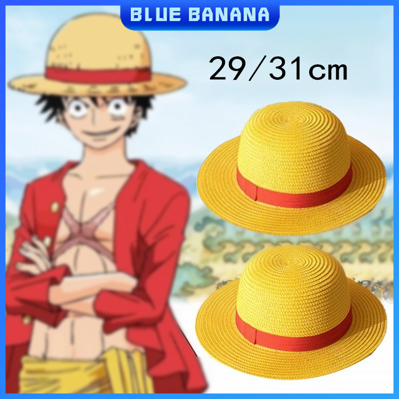 One Piece Luffy Straw Hat Japanese Anime Cosplay Luffy Hat Adult/kids ...