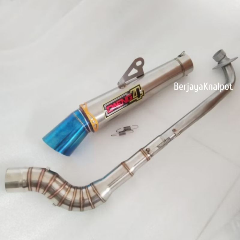 Open Pipe Exhaust DaengSai4 Big elbow wave 110/115 Xrm125 Wave125 Rs125 ...