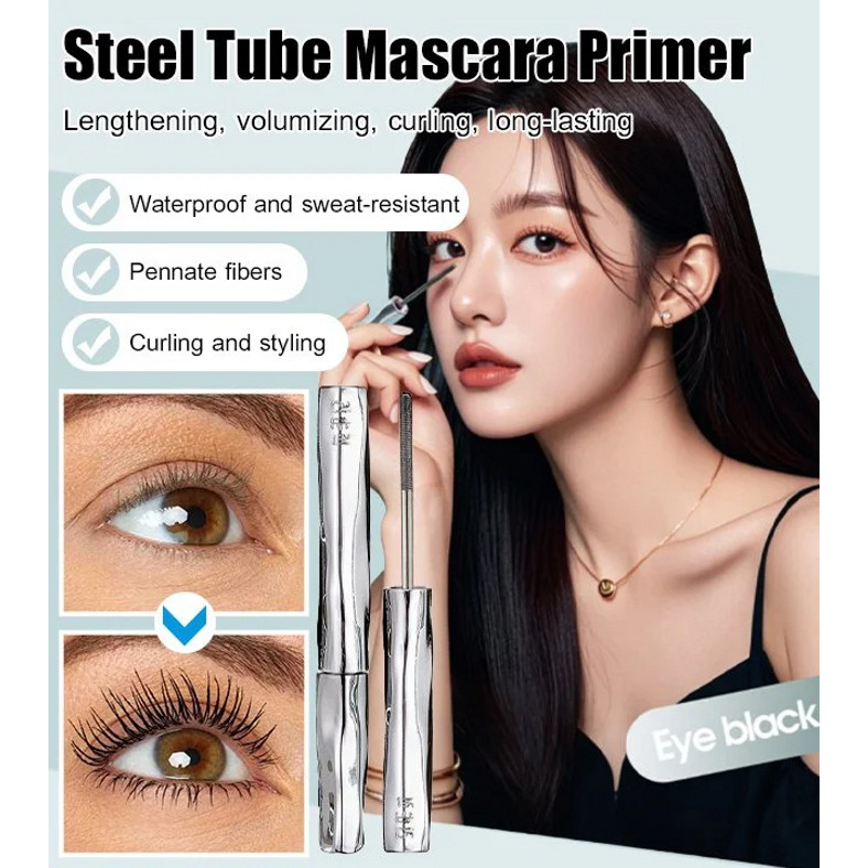 Steel Pipe Eyelash Primer Waterproof Long Curling Mascara Steel Pipe ...