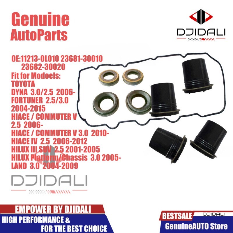 1 Set Valve cover rubber , valve cover gasket For TOYOTA DYNA FORTUNER ...