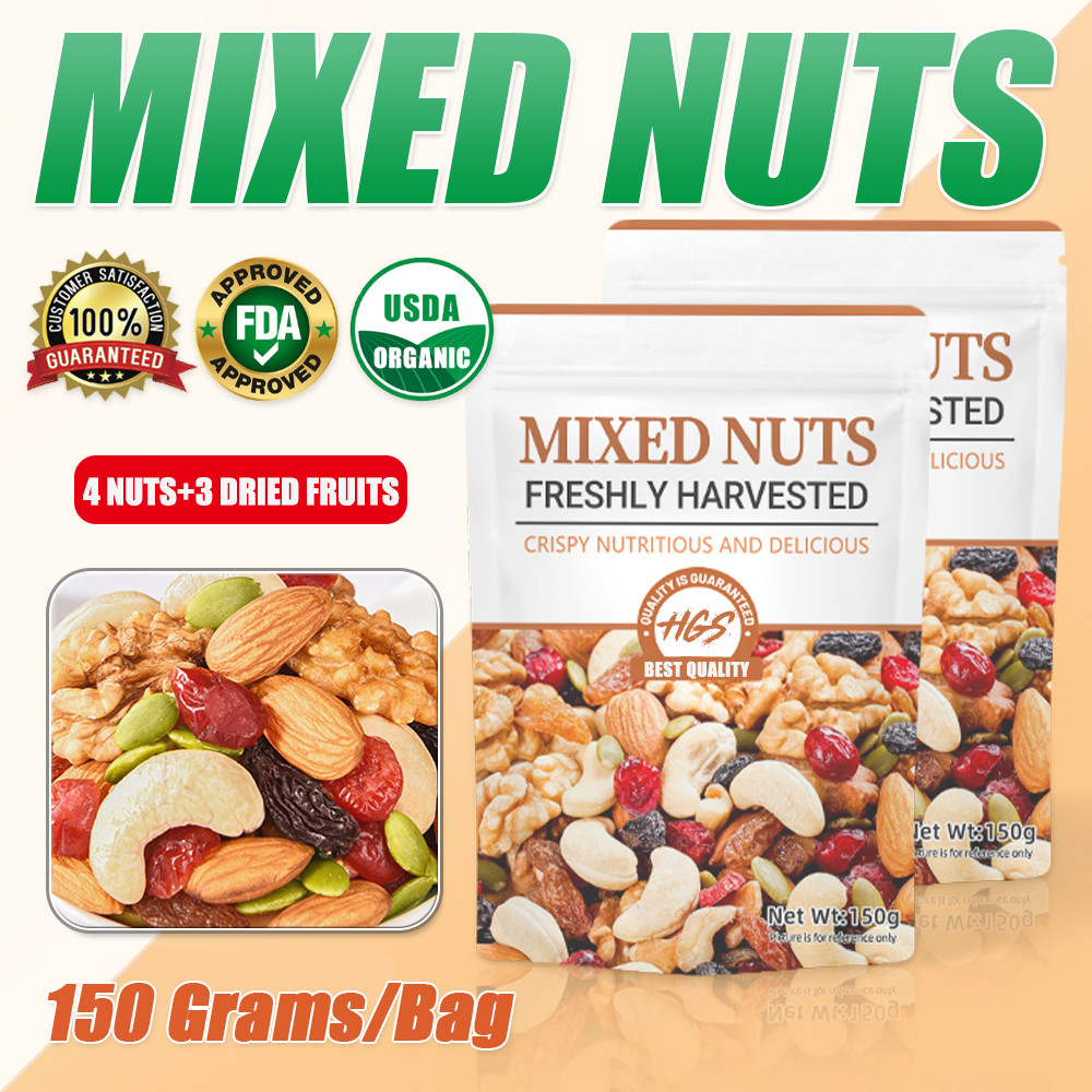 7 In 1 Trail Mixed Nuts Daily Nuts Ready to eat Mixed nuts and dried ...