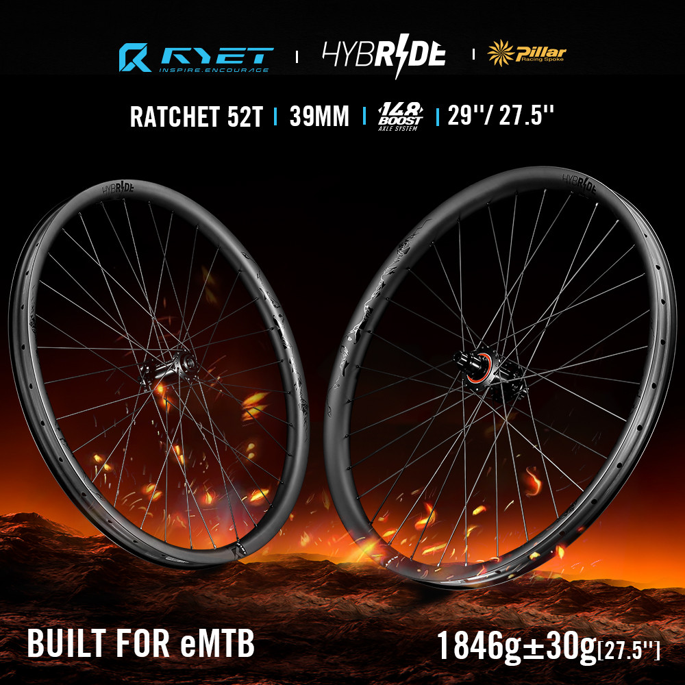 2024 RYET Hybride Wheelsets 29er 27.5 MTB Boost Carbon Wheelsets Mullet ...
