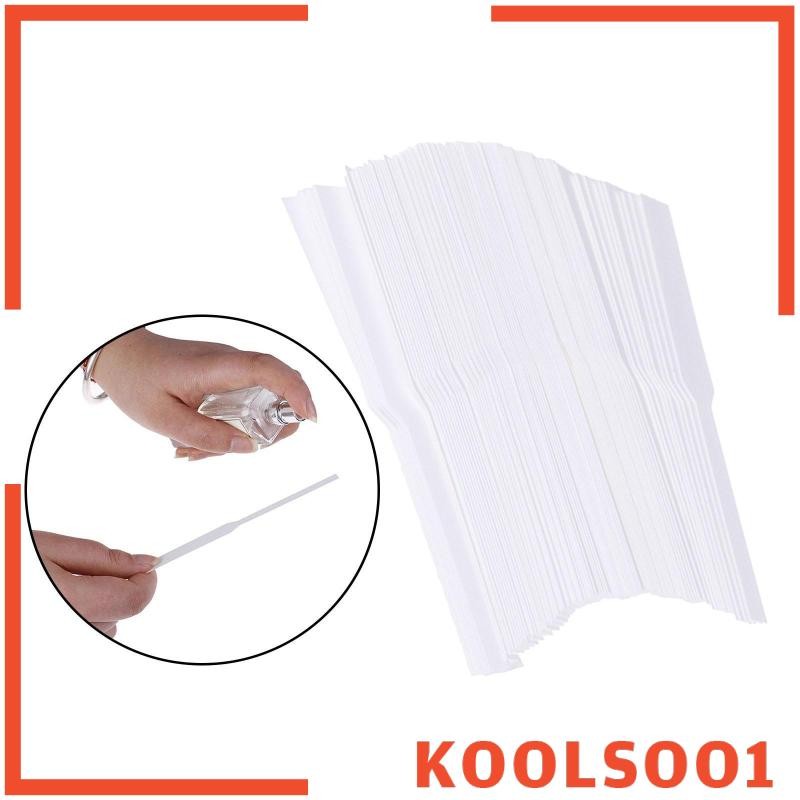 [Koolsoo1] 100 Pieces Essential Oils Test Paper Strip 13x1.2cm Tester ...