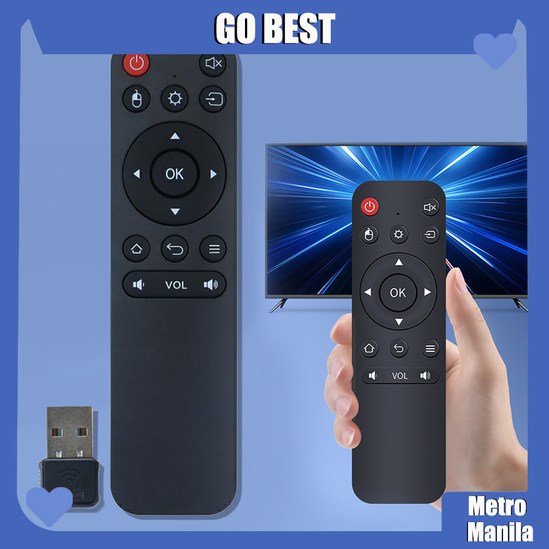 Android Tv Box Rc Voice Remote 2.4g Air Mouse Keyboard Remote Control ...