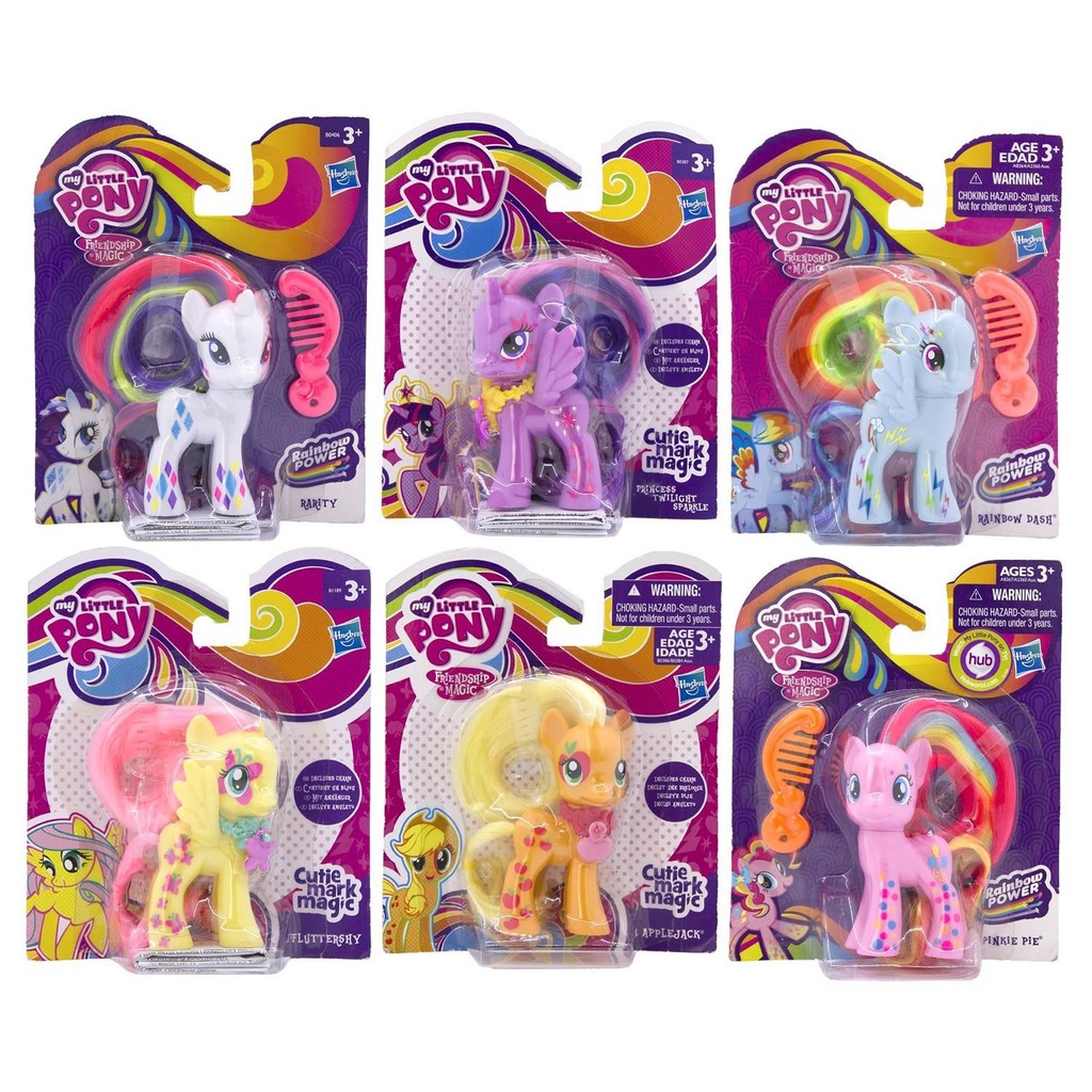 Hasbro my little pony My Little Pony Rainbow Dash Ziyue Biqi Xiaodie ...
