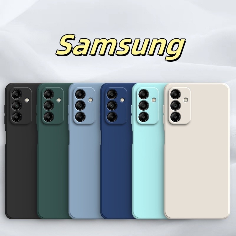 Case samsung A16 A06 A05 Macaron color Liquid Soft Silicone mobile phone drop(1YT) | Shopee ...