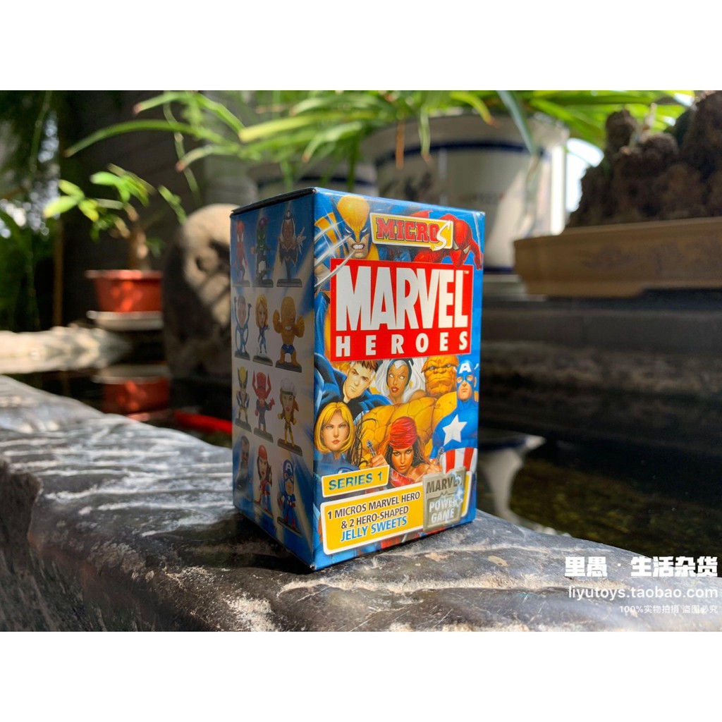 Ready Stock Micros Marvel Heroes Avengers Magic Four Heroes Mini Doll ...