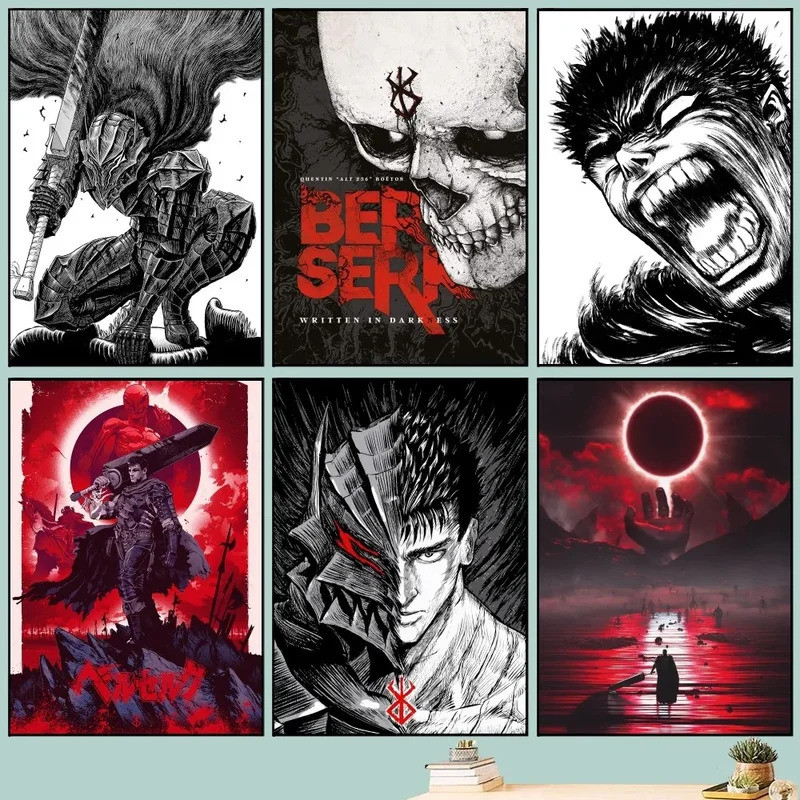 Rampage Japanese Anime Poster DIY Retro Movie Poster | Shopee Philippines